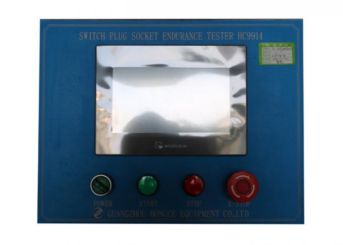 PLC IEC61058-1 Switch Plug Socket Tester For Endurance Test 6 Load Ports