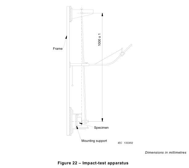 IEC 60068-2-75 Test EHA Pendulum Hammer Test Apparatus With 10kg ...