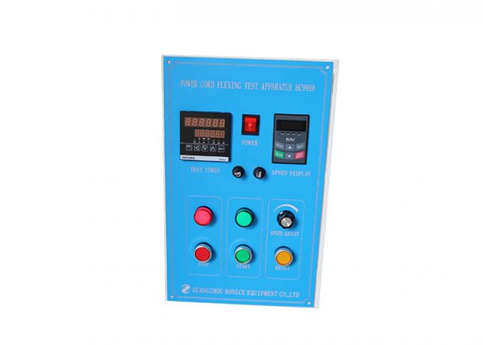 IEC 60884-1 Power Cord Flexing Tester 10-60rpm Flexing Rate 6 Working ...