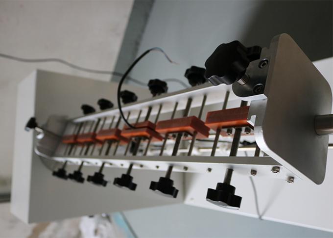 IEC 60884-1 Power Cord Flexing Tester 10-60rpm Flexing Rate 6 Working ...