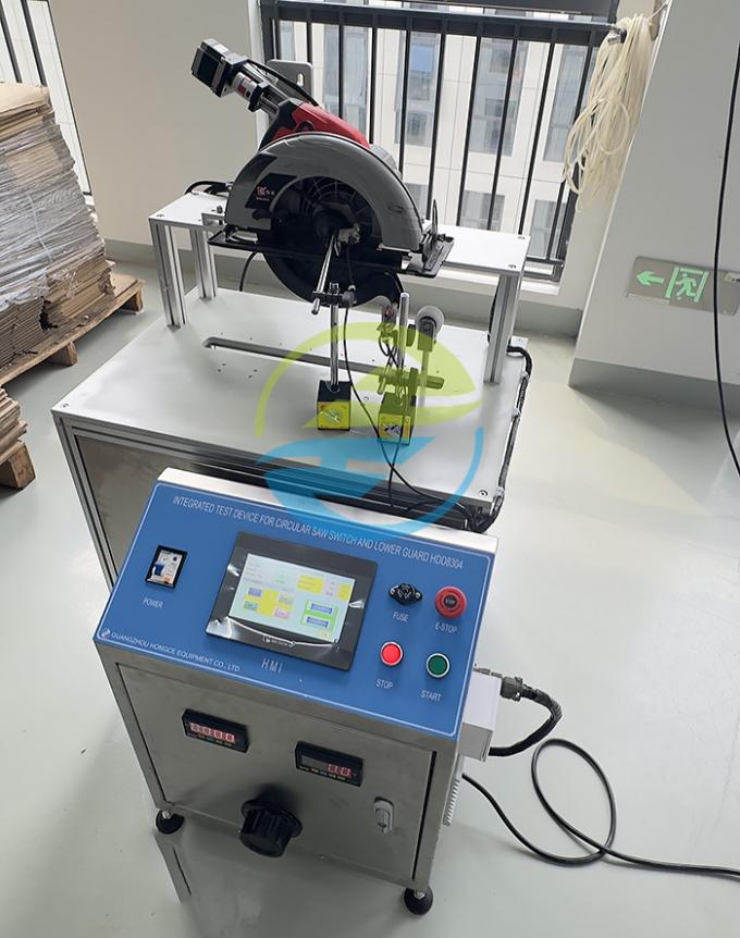 230V/50Hz PLC Touch Screen Testing Equipment For Circular Saw Switch ...