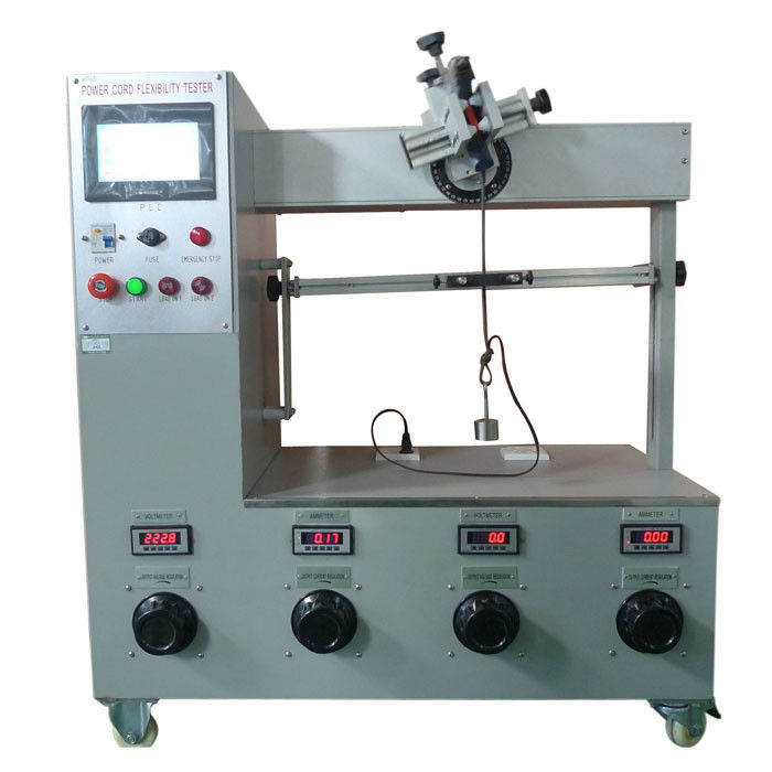 IEC60335-1 Clause 25.15 Power Cord Flexibility Tester With 2 Working ...
