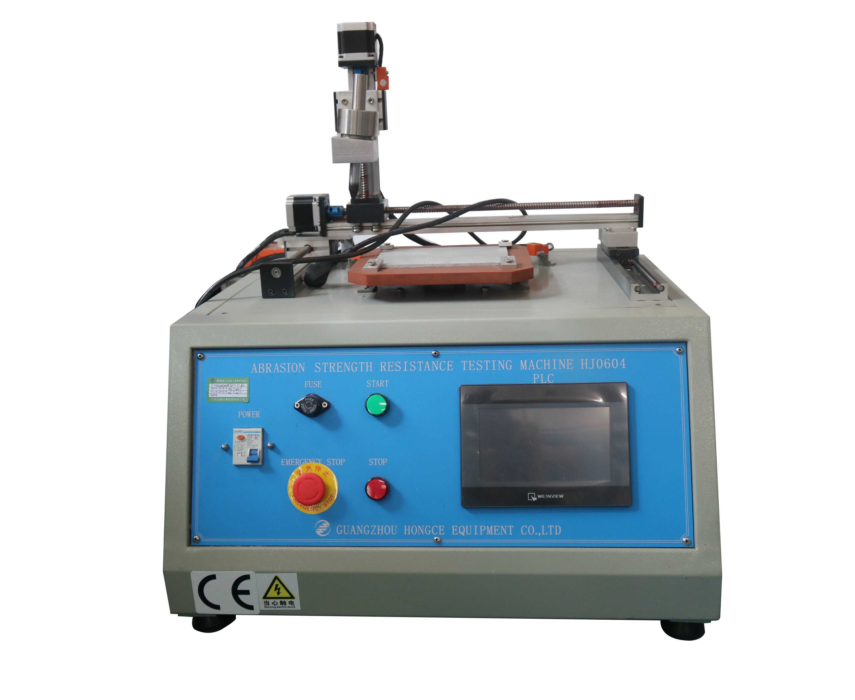 IEC60335-1 clause 21.2 Abrasion Strength Resistance Testing Machine ...